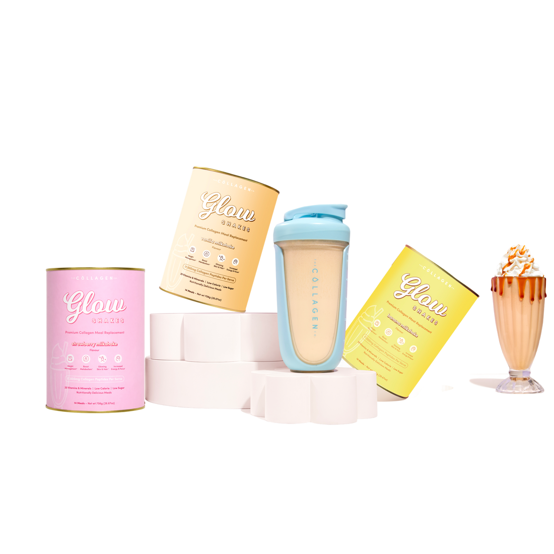 Glow Shakes Bundles – The Collagen Co NZ