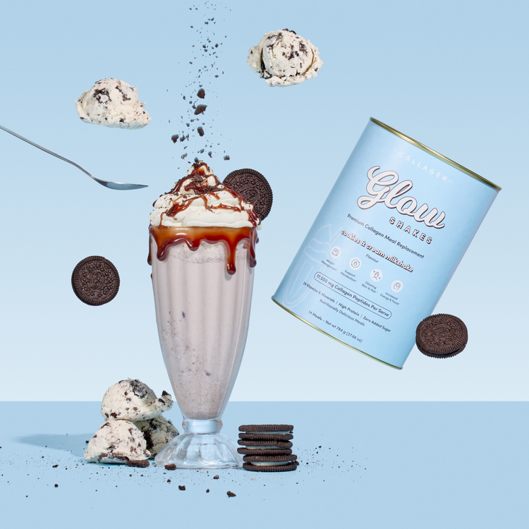 Cookies & Cream Glow Frappe – The Collagen Co NZ