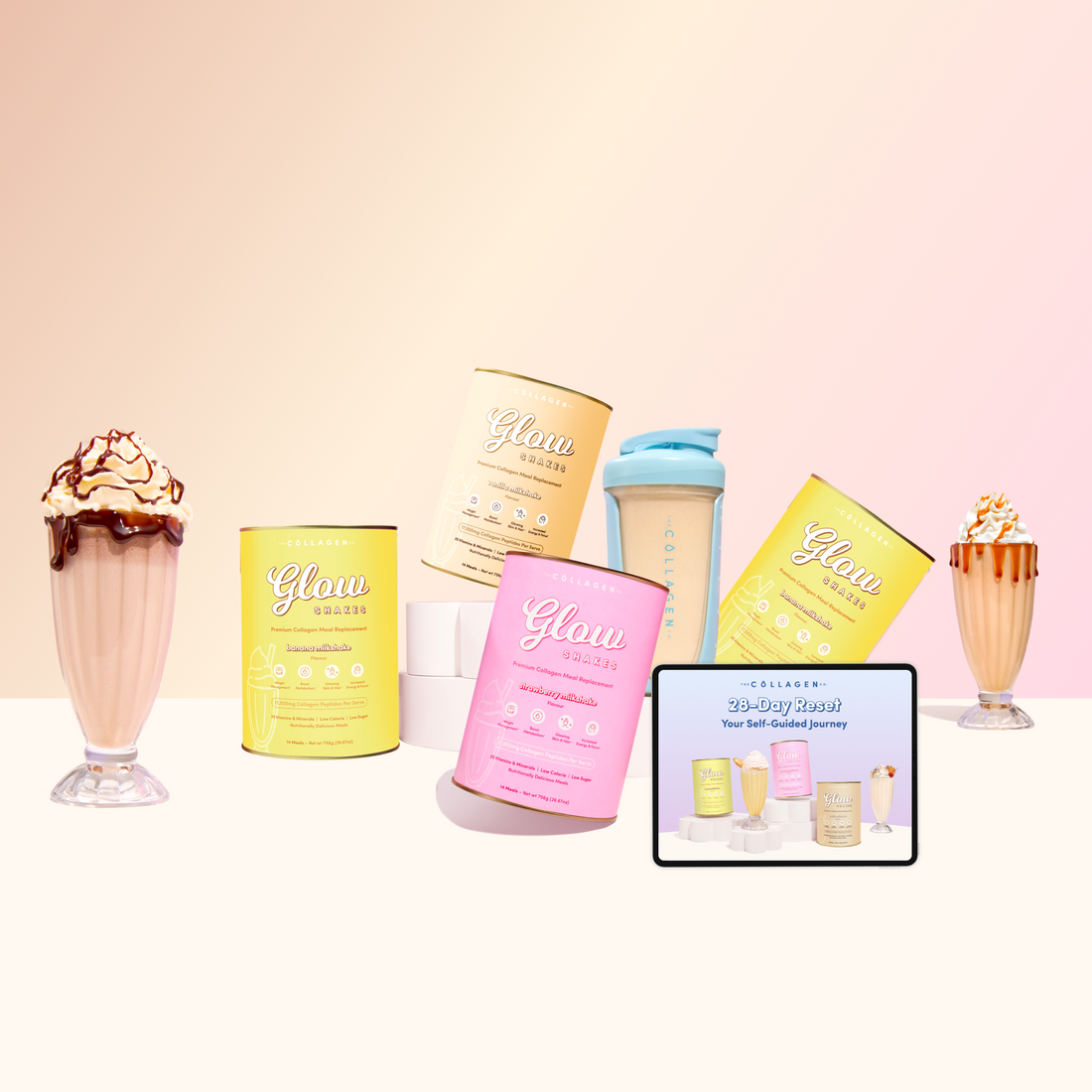 Glow Shakes Bundles – The Collagen Co NZ
