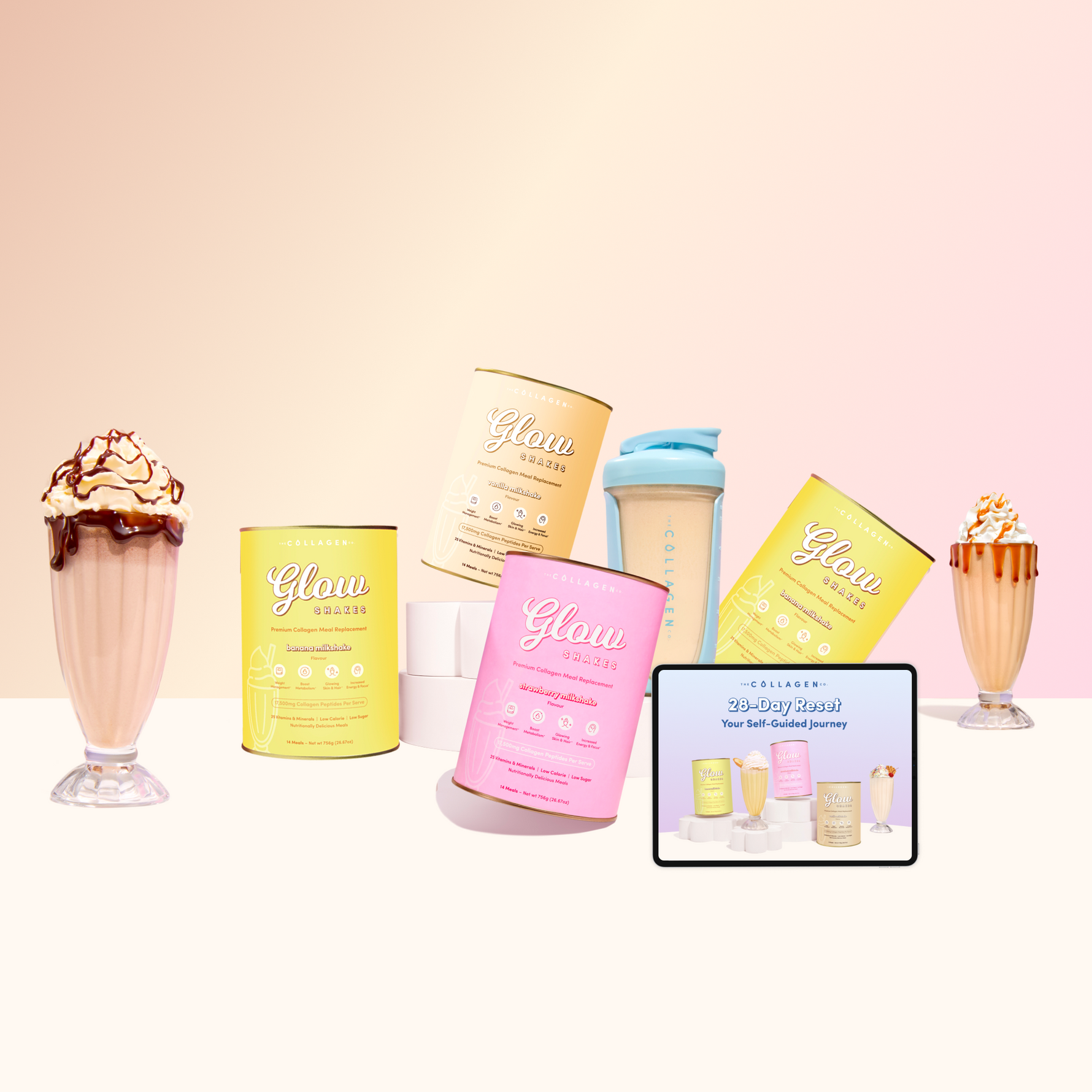 Glow Shakes Bundles – The Collagen Co NZ