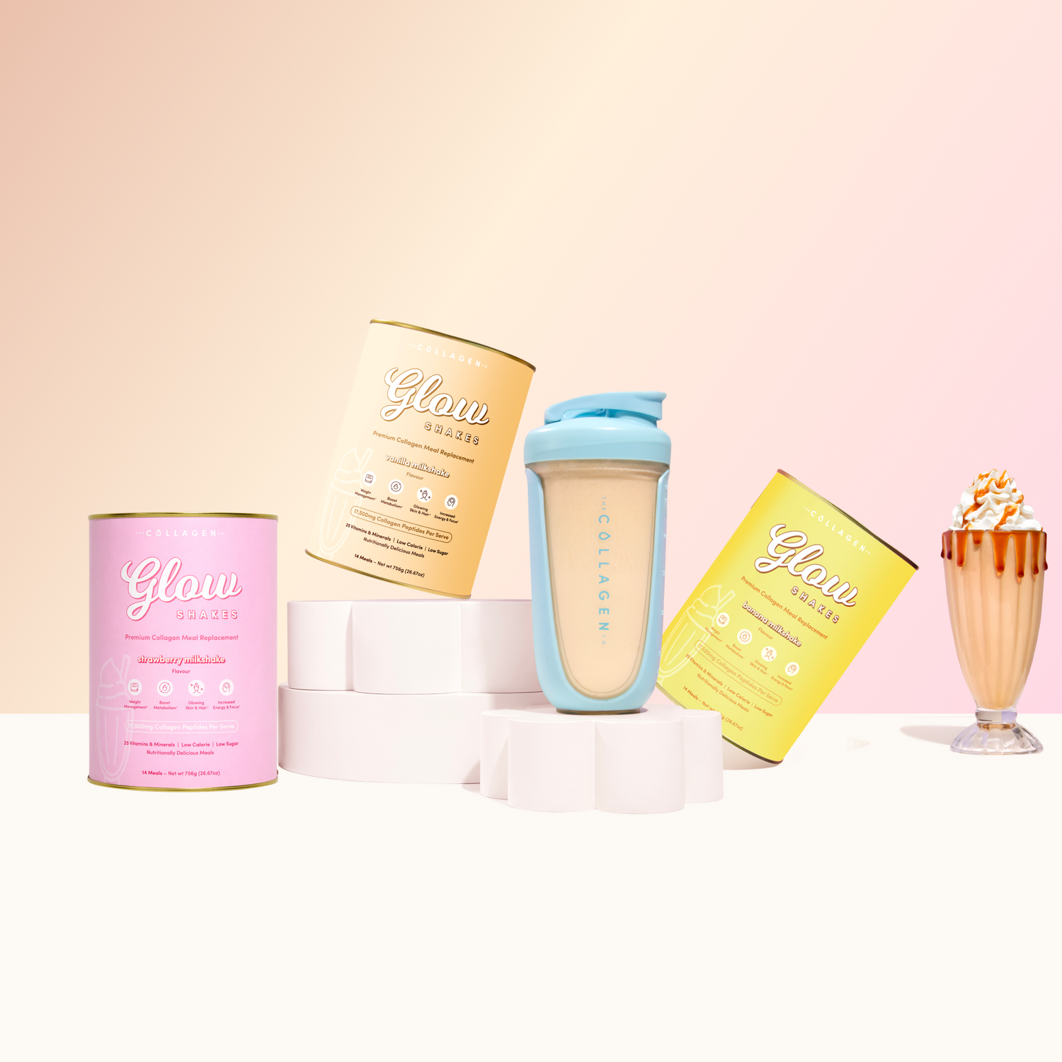 Glow Shakes Bundles – The Collagen Co NZ