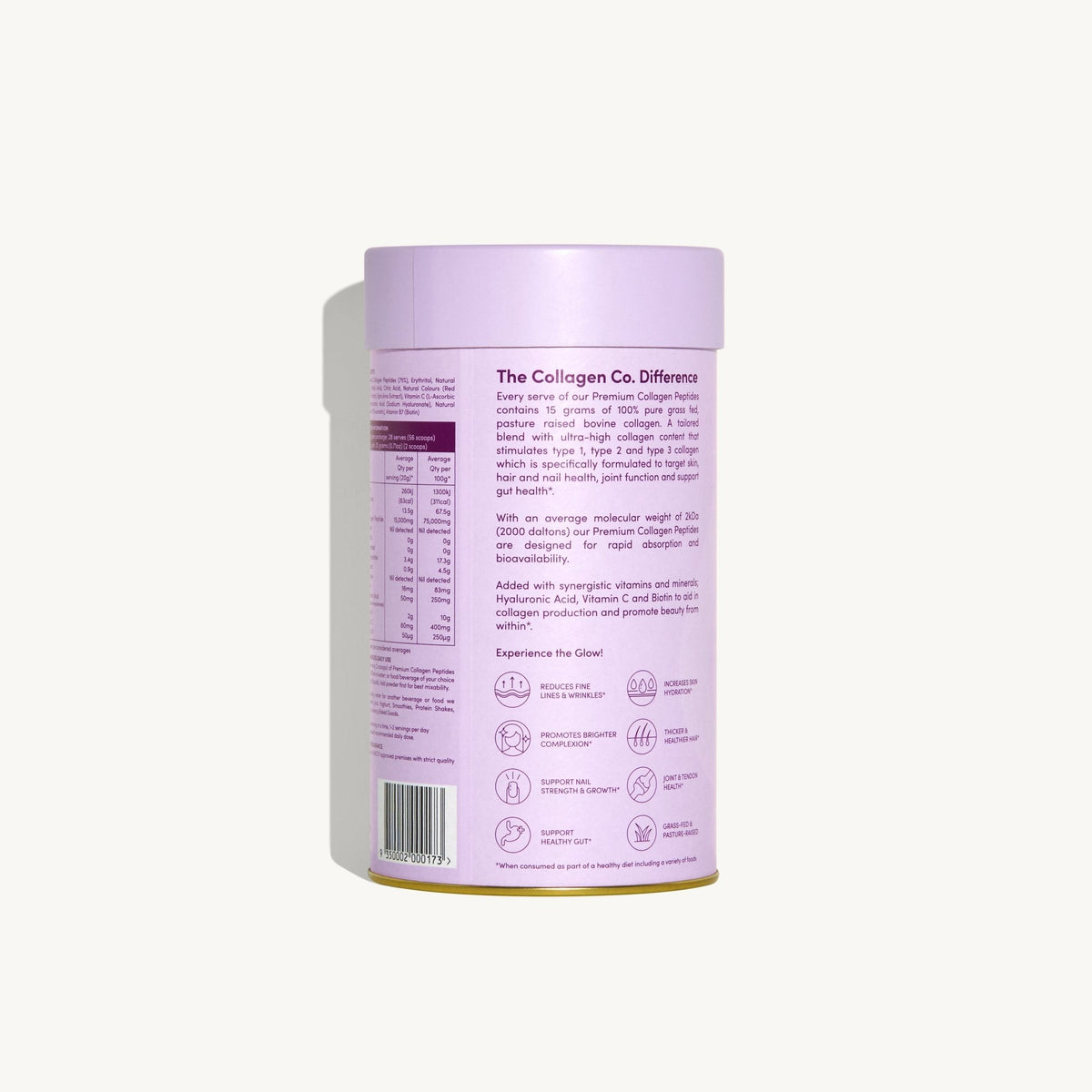 Delicious Mixed Berry Collagen Powder - 560g – The Collagen Co NZ